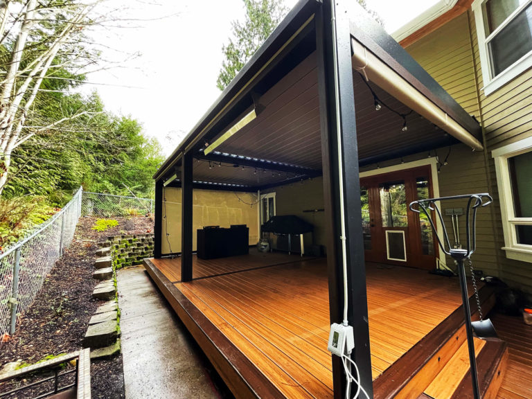 Louvered Pergola Seattle | Star Construction WA