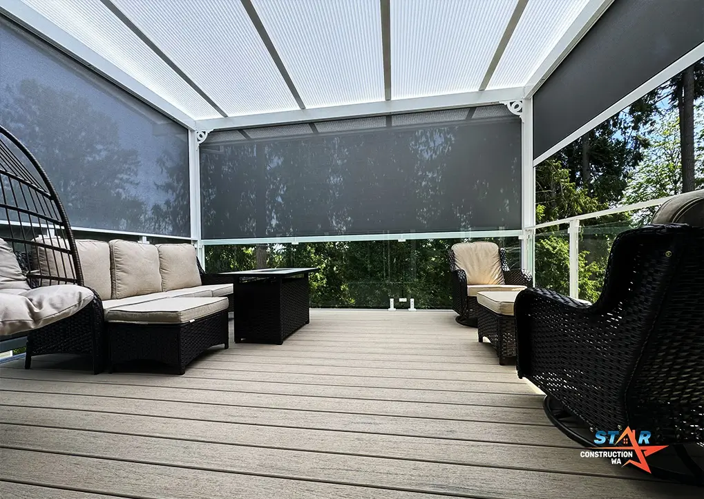 Acrylic Patio Covers Mercer Island | Star Construction WA